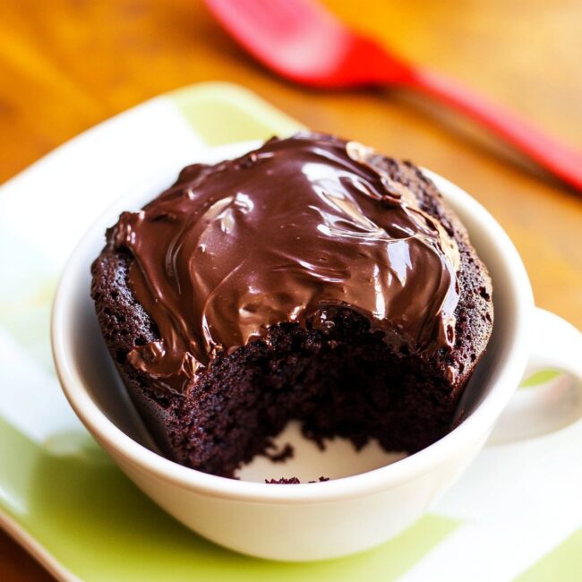 Chocolate Mug Cake Recipe That’s Quick and Foolproof - Perfect Savory 450