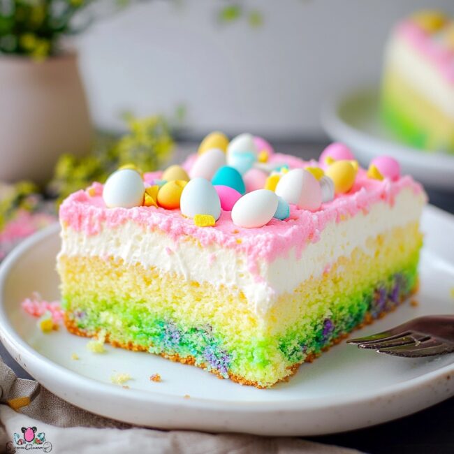 Magical Easter Poke Cake Recipe: Spring's Sweetest Treat - Perfect ...