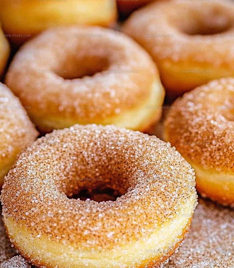 Quick Homemade Cinnamon Sugar Mini Donuts Recipe for Breakfast ...