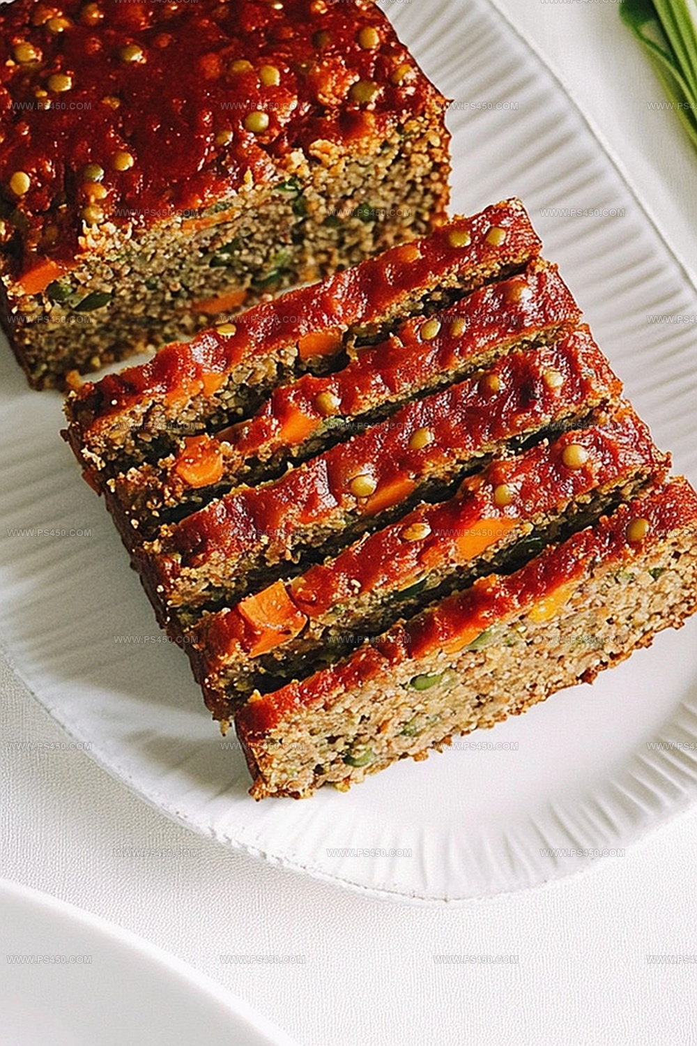 Vegetable Lentil Loaf Recipe That’s Full of Flavor - Perfect Savory 450