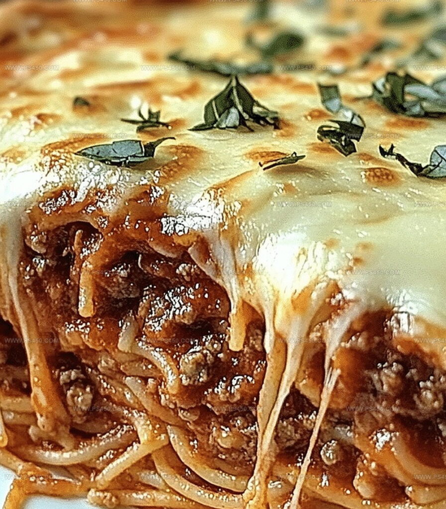 Luscious Cheesy Spaghetti Pie Recipe: A Family Favorite Twist - Perfect ...