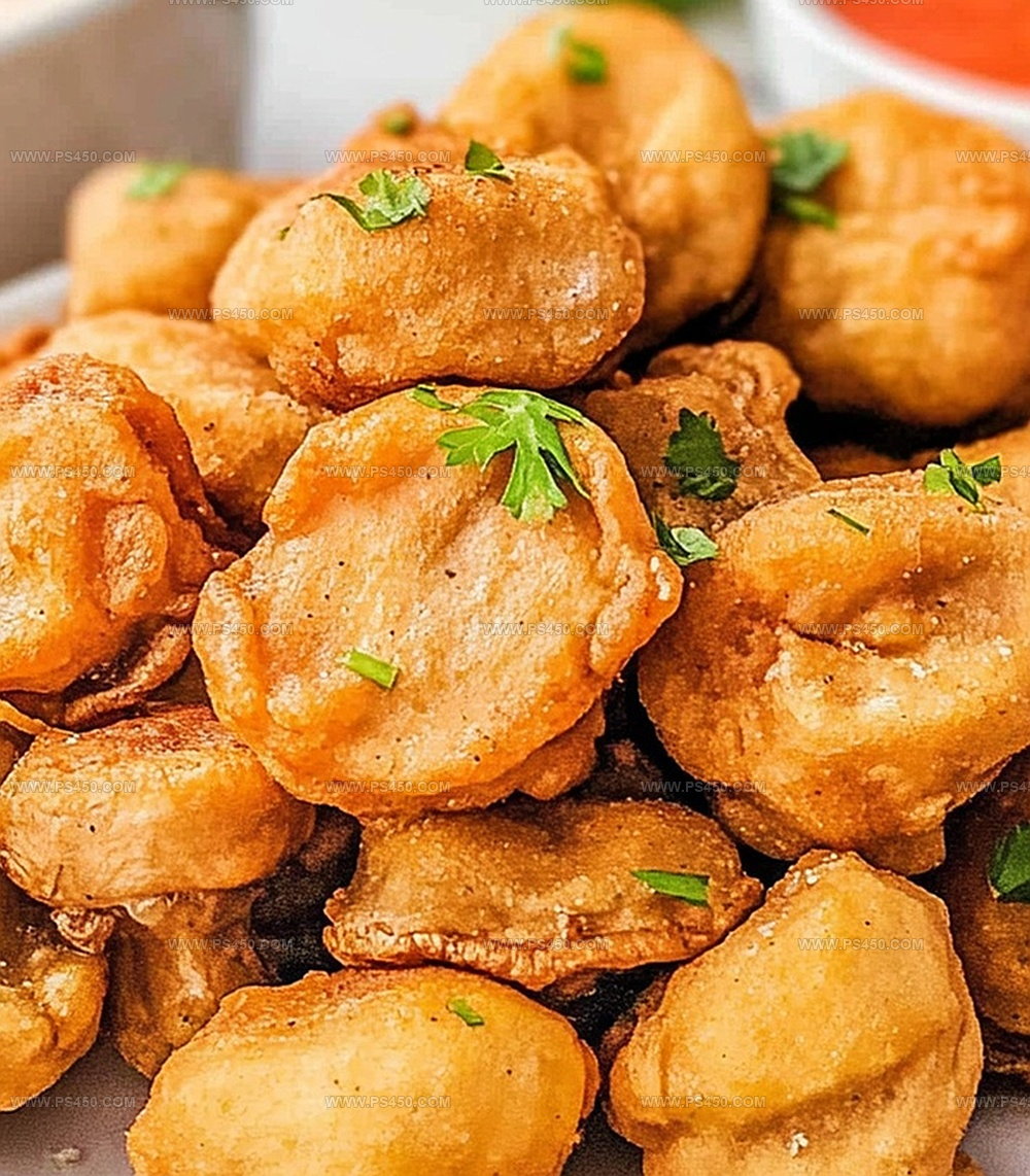 Crispy Golden Fried Mushrooms Recipe for Fungi Lovers - Perfect Savory 450