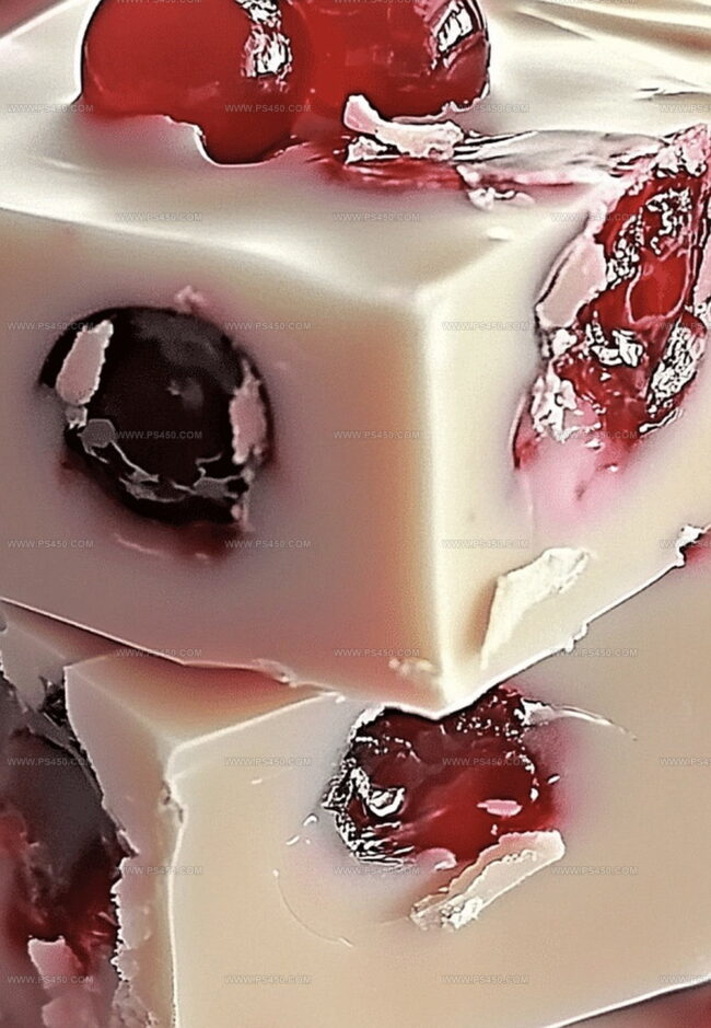 Cherry White Chocolate Fudge Recipe for Sweet Cravings - Perfect Savory 450