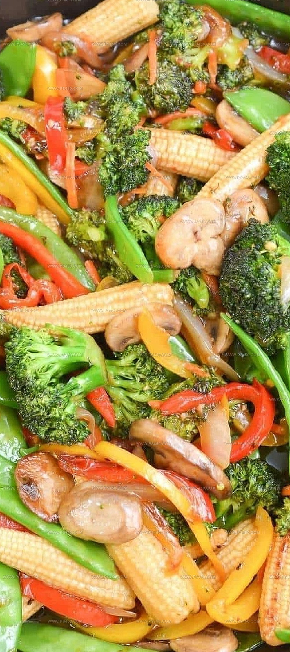 Crispy Vegetable Stir Fry Recipe with Bold Seasoning - Perfect Savory 450