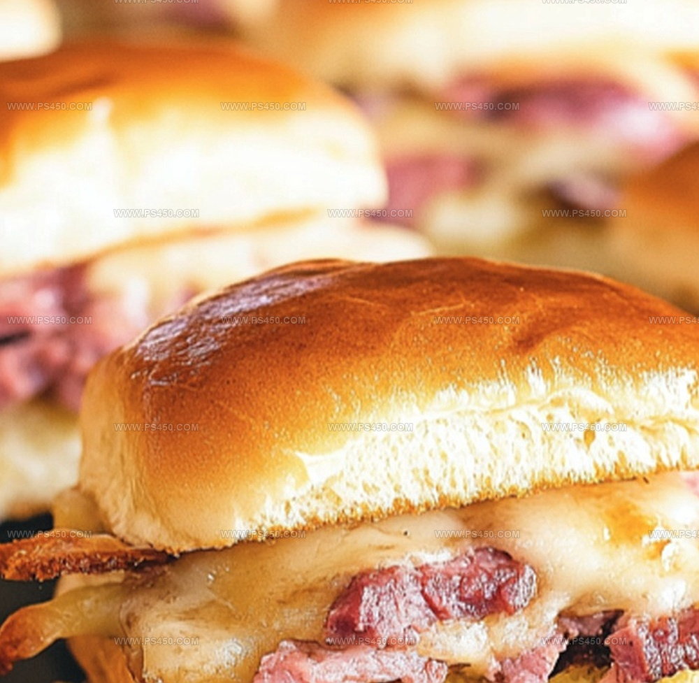 Reuben Slider Recipe Made for Game Day Snacking - Perfect Savory 450
