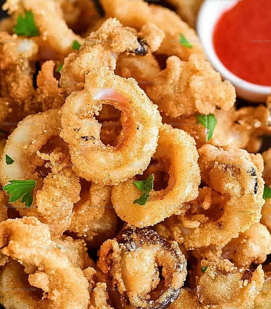 Crispy Golden Calamari Rings: A Foolproof Fried Recipe - Perfect Savory 450